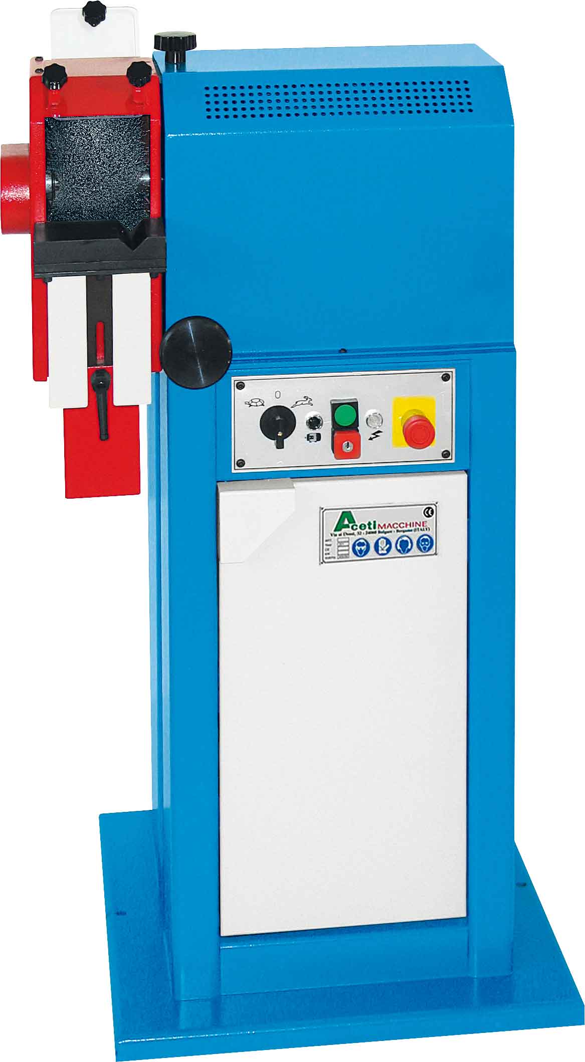 ART.92 - Tube deburring machine with single wire brush - round tubes ...